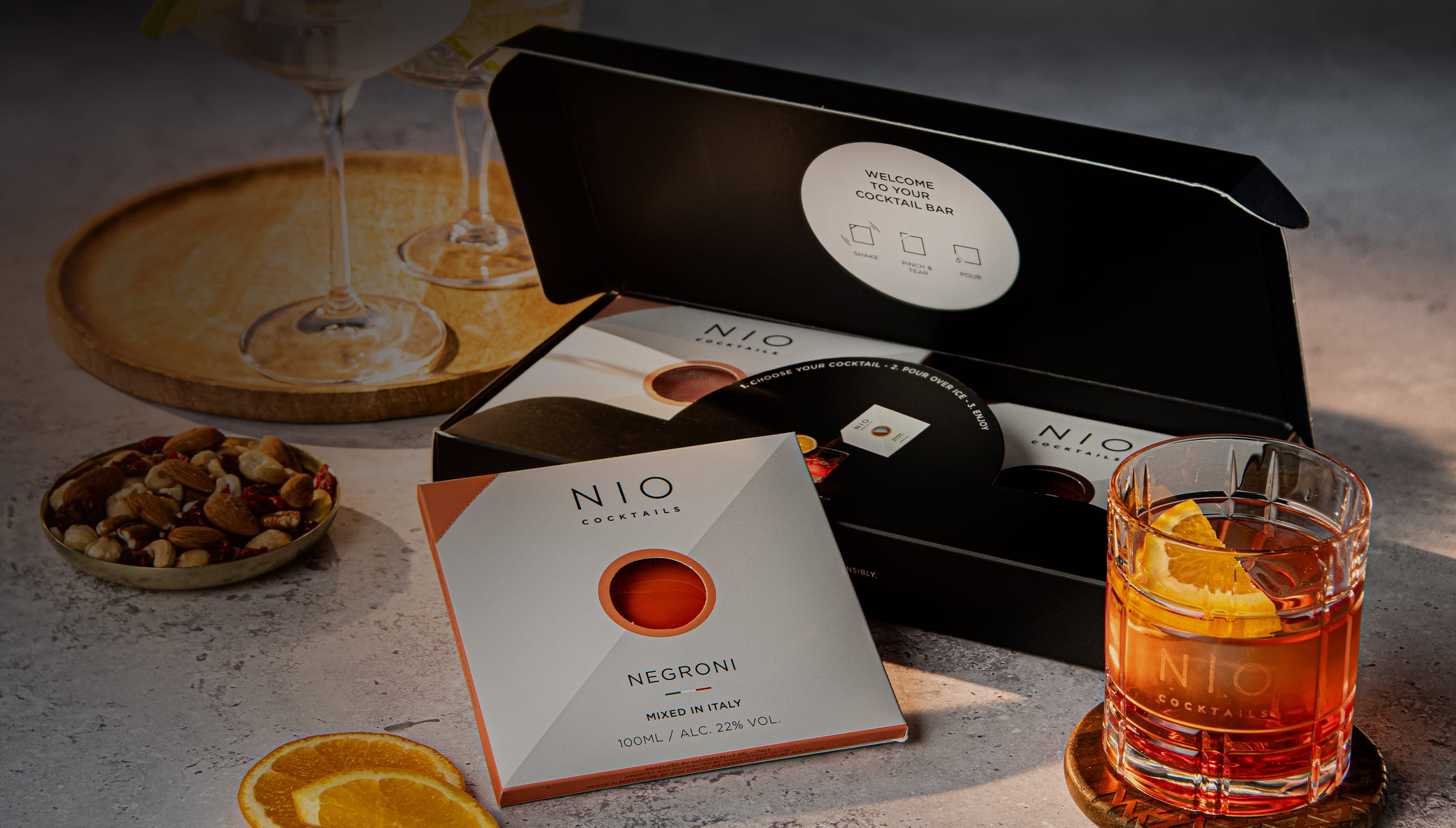 Crea la tua Cocktail Box personalizzata | NIO Cocktails – NIO Cocktails ...